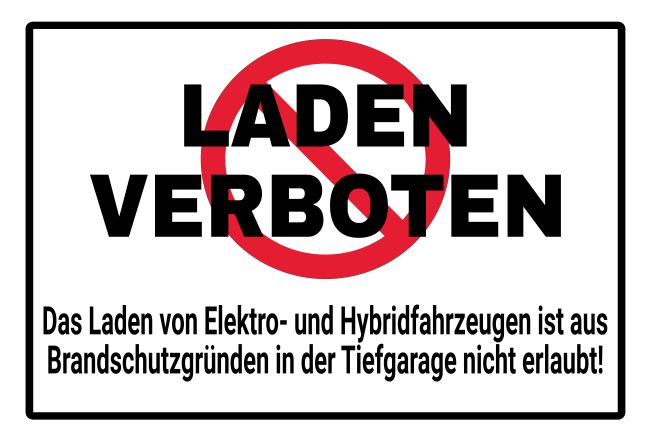 Hinweis Schild Laden verboten zum selbst weiter gestalten – Schilder ...