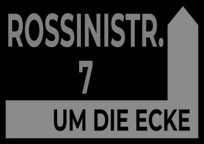 580483 Selbst weiter gestalten – Um die Ecke Schild – Schilder selbst ...